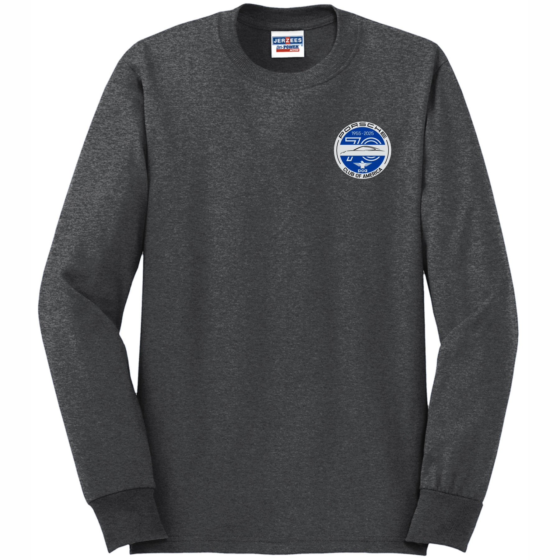 PCA 70th Anniversary - Jerzees - Men's Dri-Power 50/50 Cotton/Poly Long ...