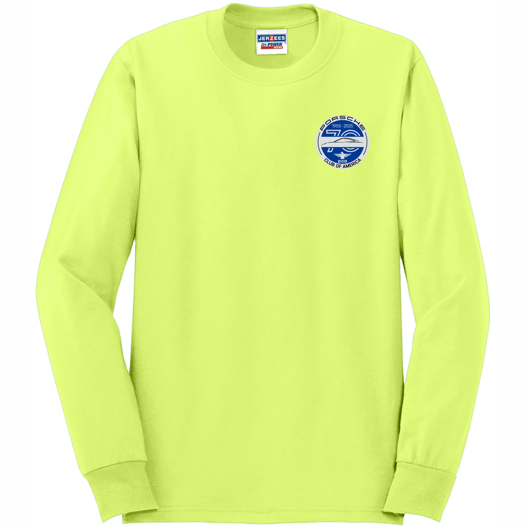 PCA 70th Anniversary - Jerzees - Men's Dri-Power 50/50 Cotton/Poly Long ...