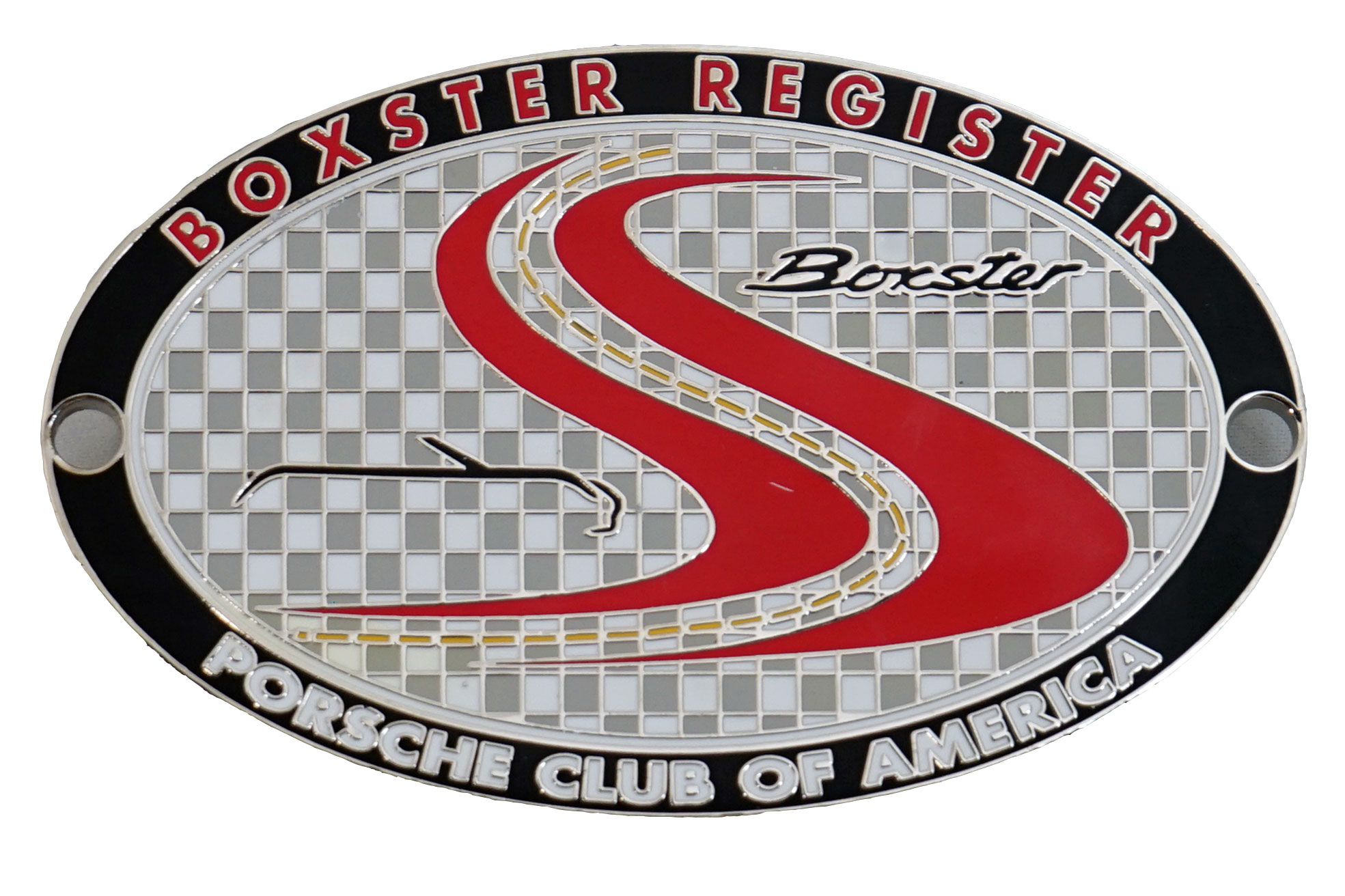 Boxster Register Grill Badge | PCA National Webstore